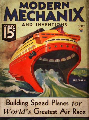Modern Mechanix and Inventions | September 1934 at Wolfgang's