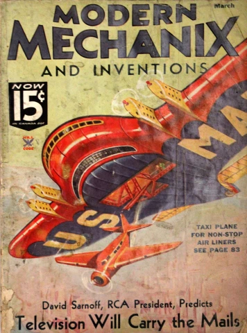 Modern Mechanix and Inventions | March 1935 at Wolfgang's