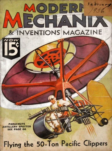 Modern Mechanix and Inventions | February 1936 at Wolfgang's