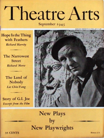 Theatre Arts | September 1945 at Wolfgang's