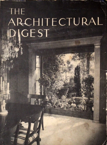 Architectural Digest Vol. XIII No. 2 | January 1951 at Wolfgang's