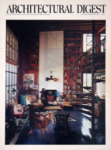 Architectural Digest | January 1976 at Wolfgang's