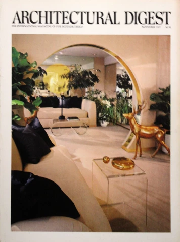 Architectural Digest | November 1977 at Wolfgang's
