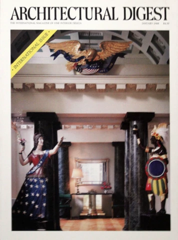 Architectural Digest | January 1988 at Wolfgang's