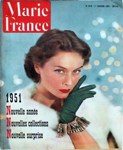 Marie France | January 1951 at Wolfgang's