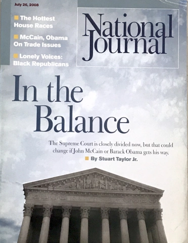 National Journal | July 26, 2008 at Wolfgang's