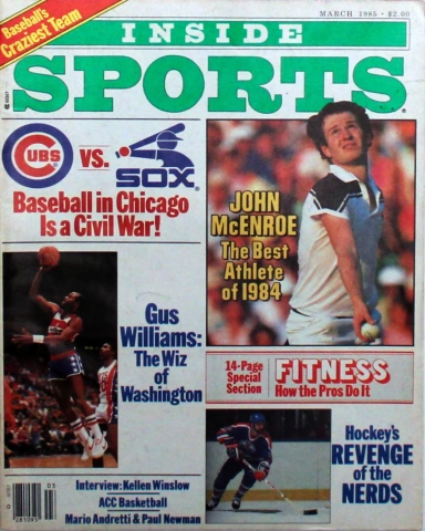 Inside Sports | March 1985 at Wolfgang's