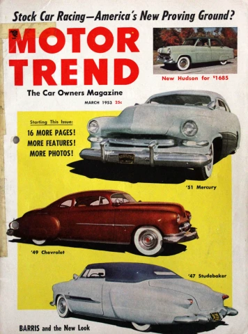 Motor Trend | March 1953 at Wolfgang's