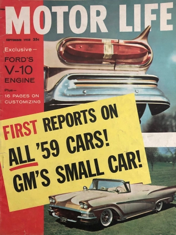 Motor Life | September 1958 at Wolfgang's