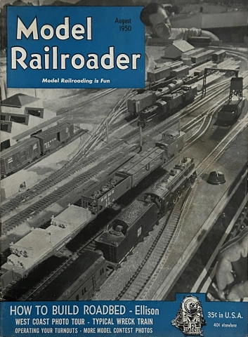 Model Railroader | August 1950 at Wolfgang's