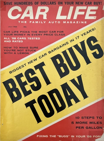 Car Life | July 1958 at Wolfgang's