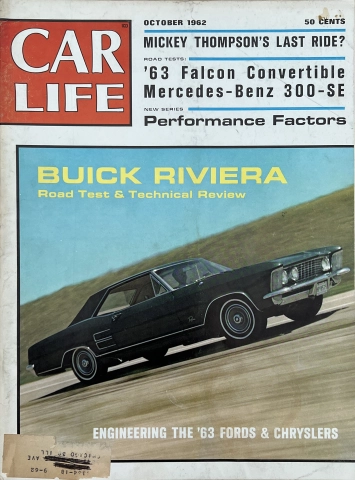 Car Life | October 1962 at Wolfgang's