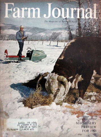 Farm Journal | January 1966 at Wolfgang's