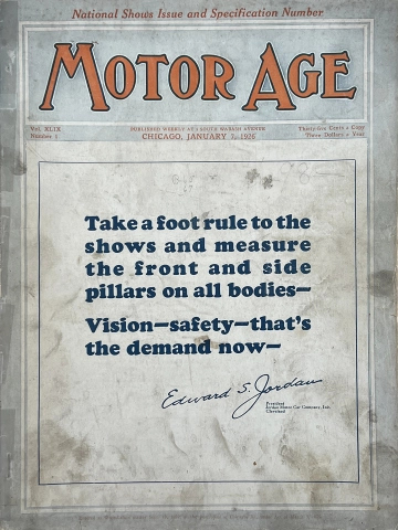 Motor Age | January 7, 1926 at Wolfgang's