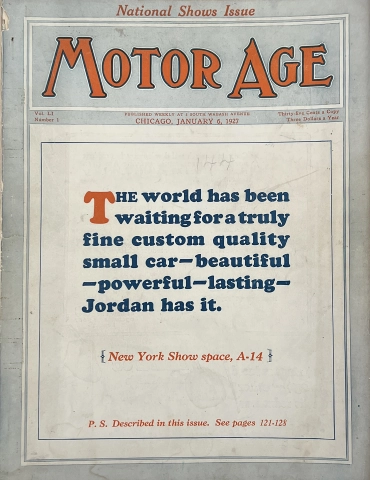 Motor Age | January 6, 1927 at Wolfgang's