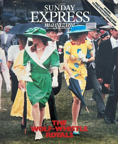 Sunday Express Magazine | August 23, 1987 at Wolfgang's