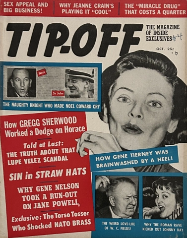 Tip-Off | October 1956 at Wolfgang's