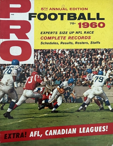 Pro Football | January 1960 at Wolfgang's