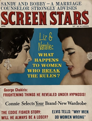 Screen Stars | April 1963 at Wolfgang's