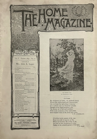 The Home Magazine | October 1893 at Wolfgang's