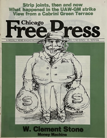 Chicago Free Press | November 23, 1970 at Wolfgang's