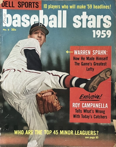 Dell Sports Baseball Stars | January 1959 at Wolfgang's