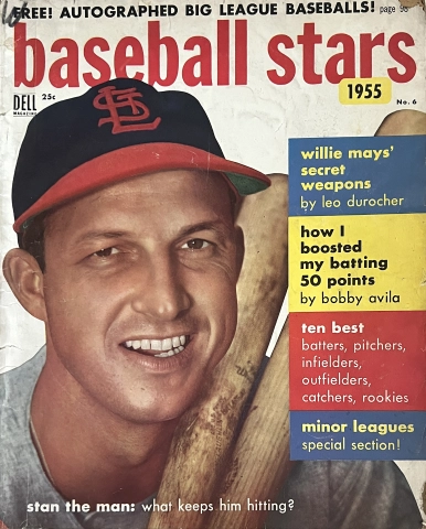 Dell Sports Baseball Stars | January 1955 at Wolfgang's