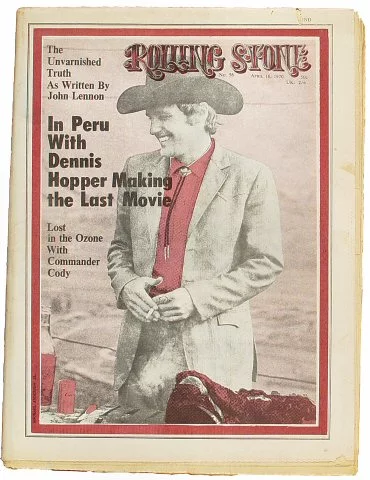 Rolling Stone | April 16, 1970 at Wolfgang's