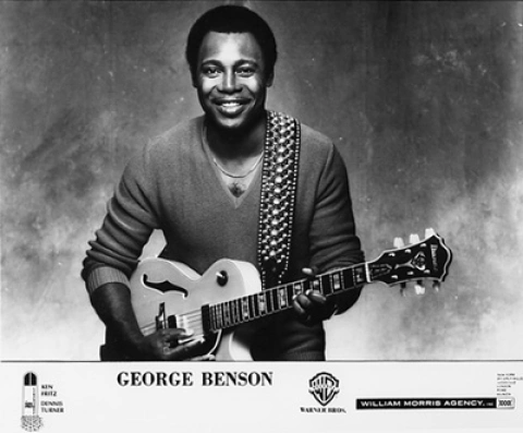 George Benson Vintage Concert Photo Promo Print at Wolfgang's
