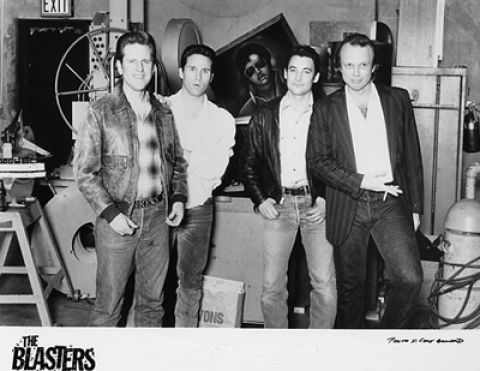 The Blasters Vintage Concert Photo Promo Print at Wolfgang's