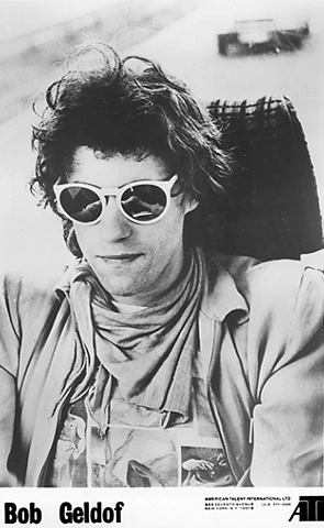 Bob Geldof Vintage Concert Photo Promo Print at Wolfgang's