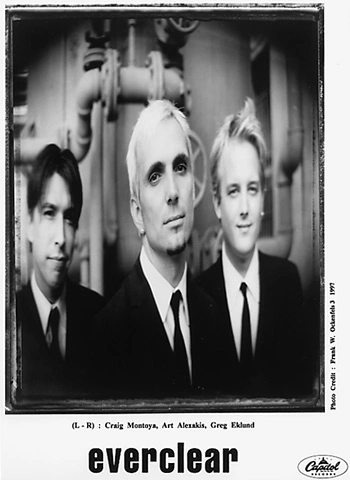 Everclear Vintage Concert Photo Promo Print, 1997 at Wolfgang's