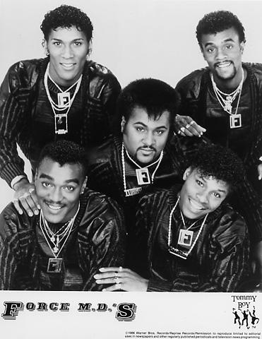 Force M.D.'s Vintage Concert Photo Promo Print, 1986 at Wolfgang's