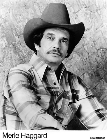 Merle Haggard Vintage Concert Photo Promo Print at Wolfgang's