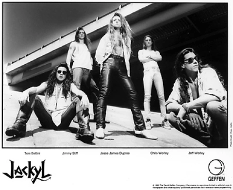 Jackyl Vintage Concert Photo Promo Print, 1993 at Wolfgang's
