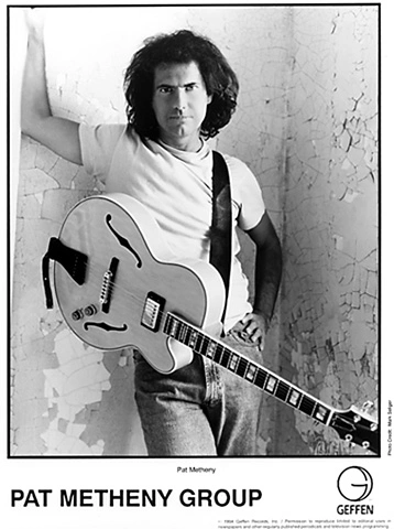 Pat Metheny Vintage Concert Photo Promo Print, 1994 at Wolfgang's