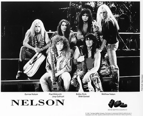 Nelson Vintage Concert Photo Promo Print, 1991 at Wolfgang's