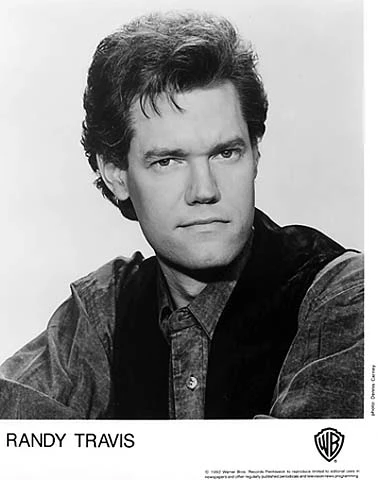Randy Travis Vintage Concert Photo Promo Print, 1992 at Wolfgang's