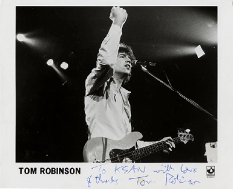 Tom Robinson Vintage Concert Photo Promo Print at Wolfgang's