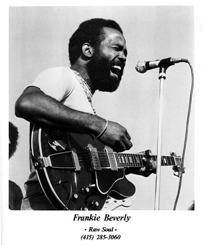 Frankie Beverly Vintage Concert Photo Promo Print at Wolfgang's