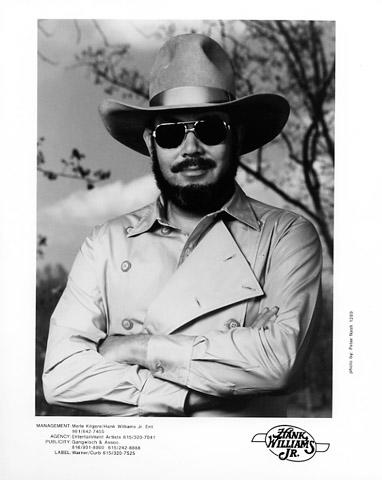 Hank Williams Jr. Vintage Concert Photo Promo Print at Wolfgang's