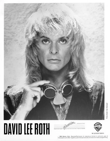 David Lee Roth Vintage Concert Photo Promo Print, 1988 at Wolfgang's
