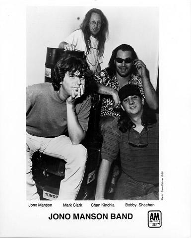 Jono Manson Band Vintage Concert Photo Promo Print, 1995 at Wolfgang's