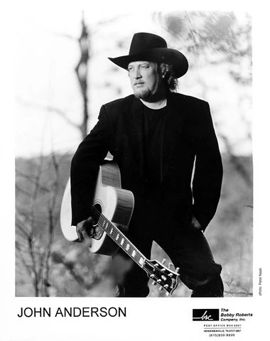 John Anderson Vintage Concert Photo Promo Print at Wolfgang's