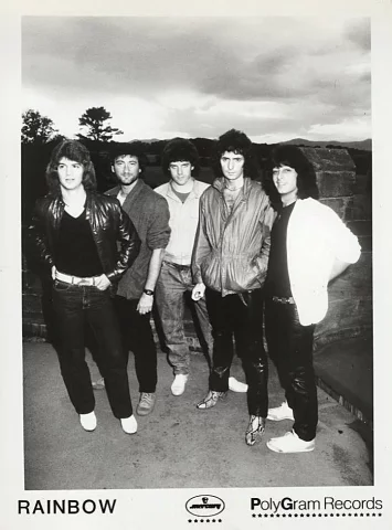 Rainbow Vintage Concert Photo Promo Print at Wolfgang's