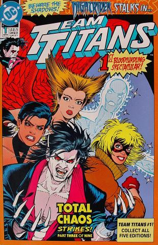 Team Titans Vintage Comic, Sep 1, 1992 at Wolfgang's