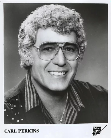 Carl Perkins Vintage Concert Photo Promo Print at Wolfgang's