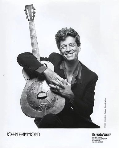 John Hammond Vintage Concert Photo Promo Print at Wolfgang's