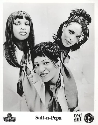 Salt-N-Pepa Vintage Concert Photo Promo Print at Wolfgang's