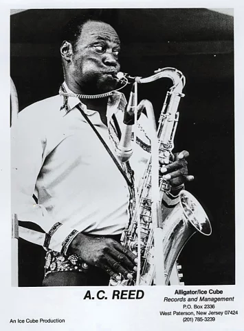 A.C. Reed Vintage Concert Photo Promo Print at Wolfgang's